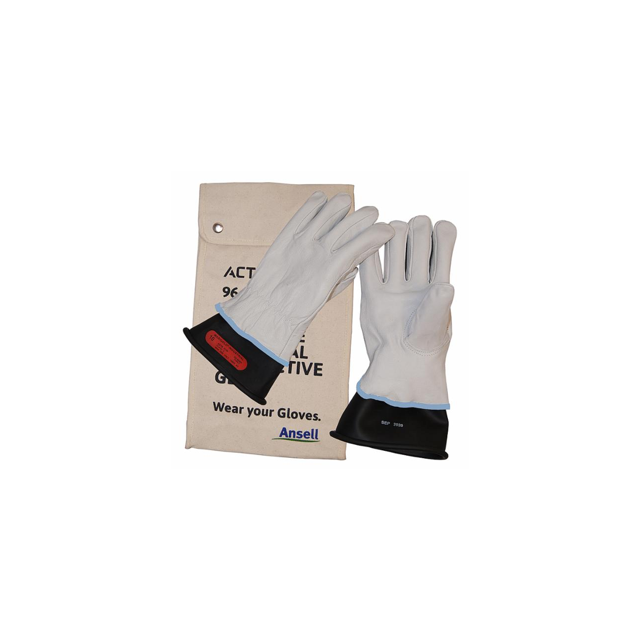 DiVal Electrical Glove Kit, Class 0, Black | DiVal Safety Equipment