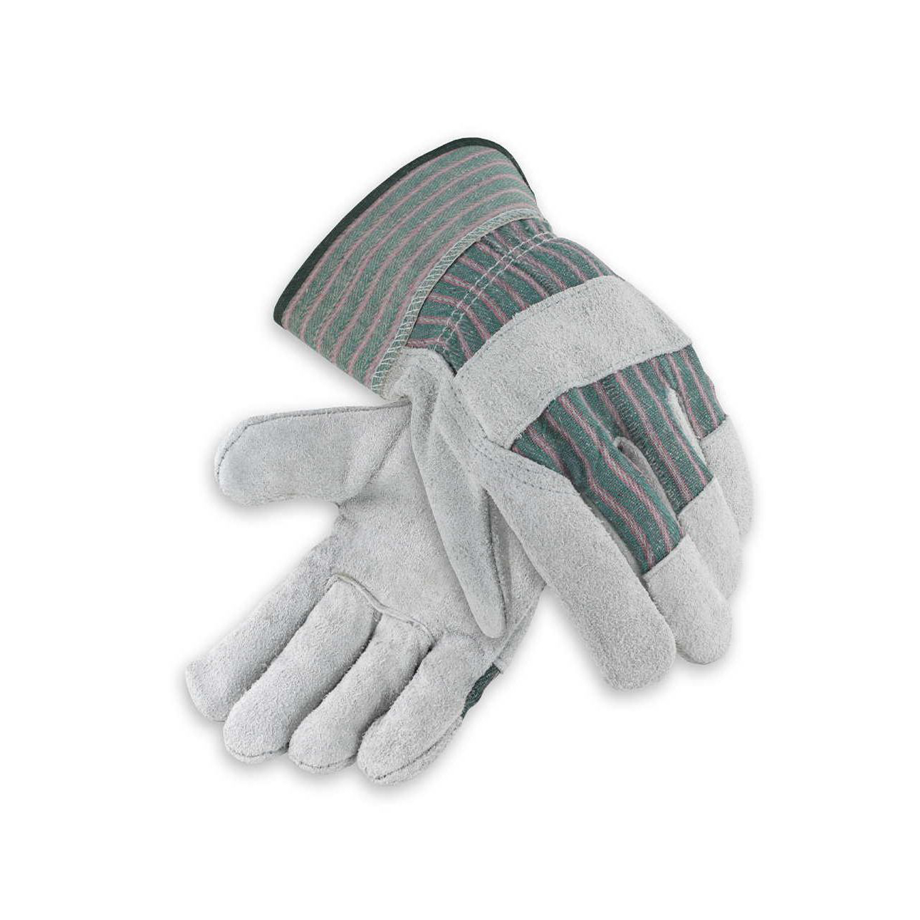 Leather Palm Gloves, Safety Cuff | DiVal Safety Equipment