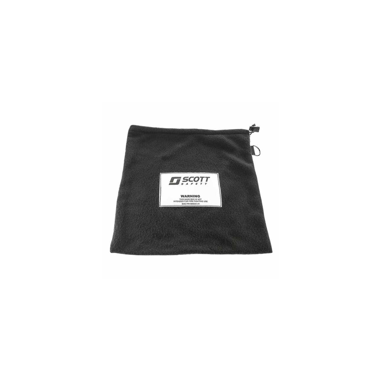 3M™ Scott™ Vision Fleece Lined Draw String Full Facepiece Storage Bag ...