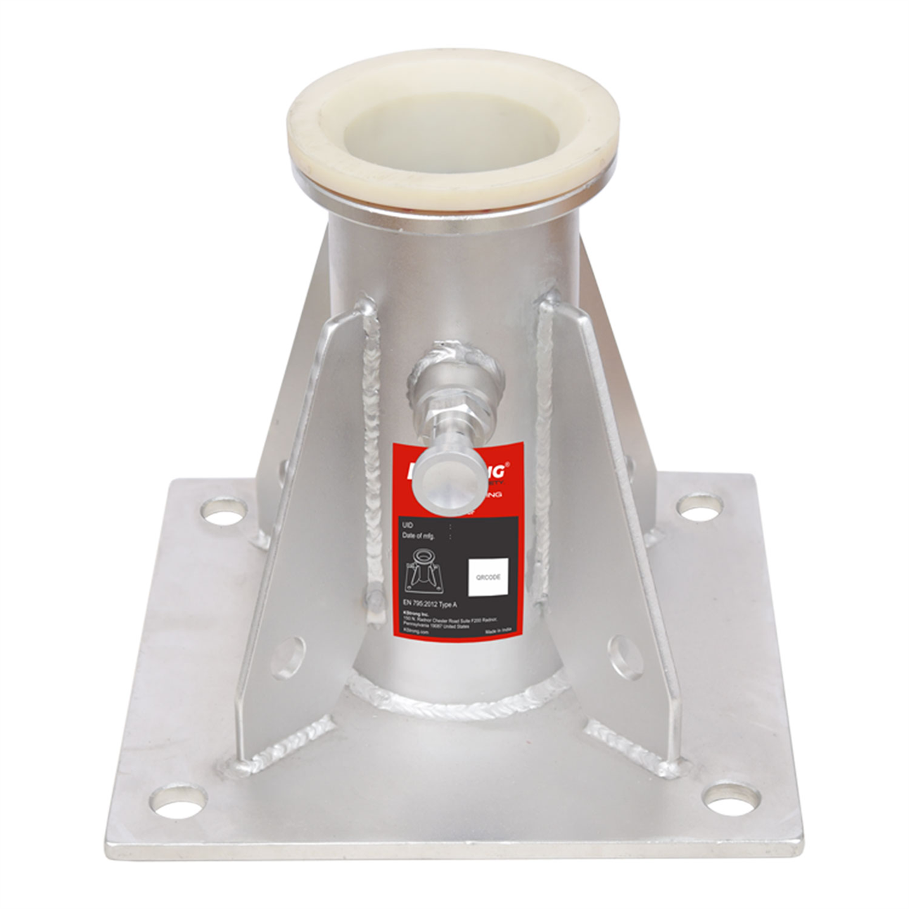 D-SAFE Megadavit™ Floor Mount Column Mast Receiver | DiVal Safety Equipment