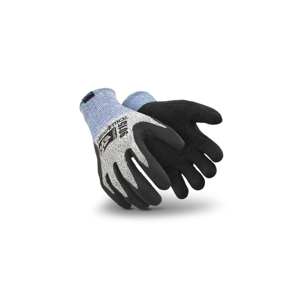HexArmor® 9015 A7 Cut Resistant Latex Palm Coated Knit Gloves | DiVal Safety Equipment