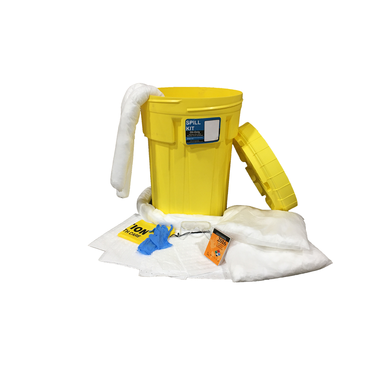 Oil Only 30 Gallon Overpack Spill Kit | DiVal Safety Equipment