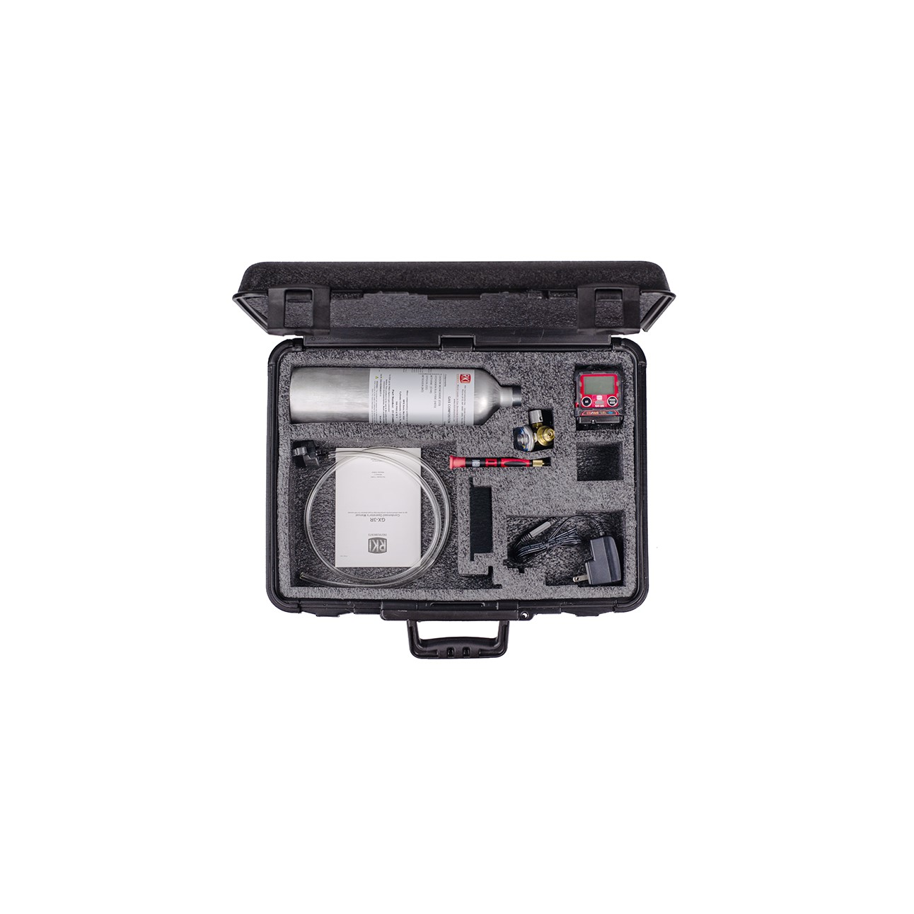 RKI GX-3R 4 Gas Detector(O2/LEL/CO/H2S) Kit, w/Cal Gas, 34AL 4 Gas ...
