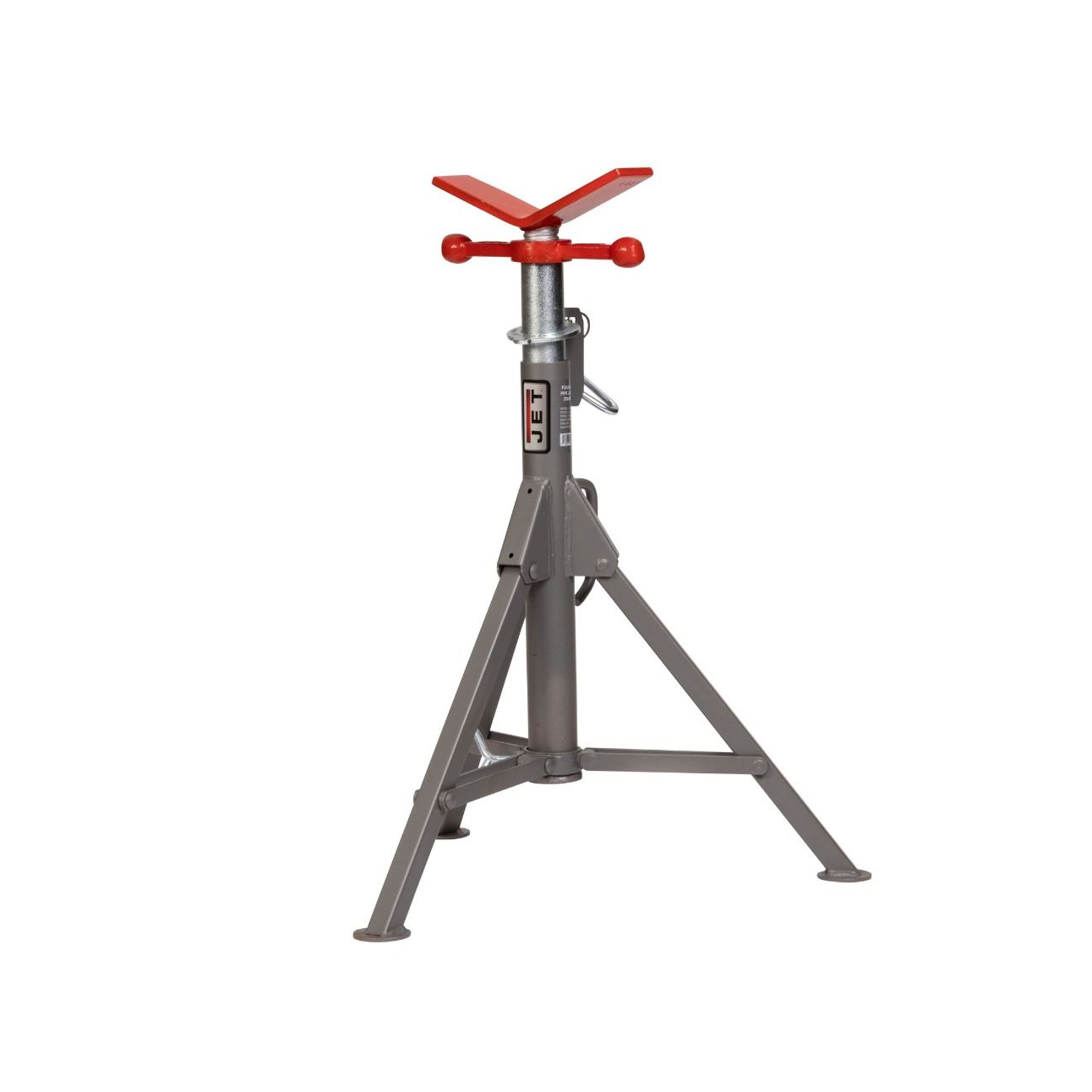 JET Tools Folding Pipe Jack Stand | DiVal Safety Equipment