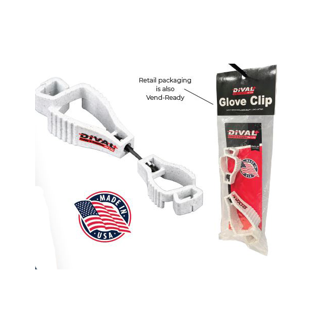 DiVal Glove Clip | DiVal Safety Equipment
